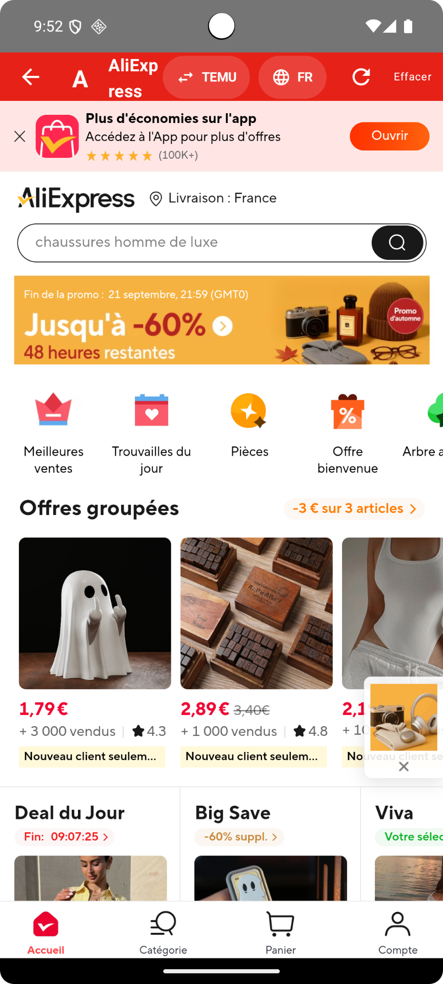 Zenya - Payez Temu & AliExpress en Dinar Algérien